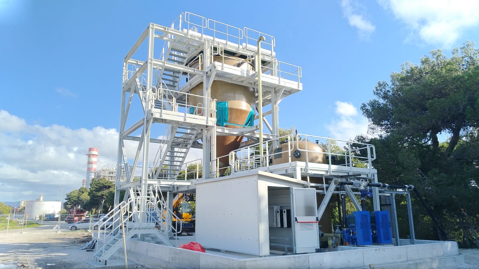 Carpenterie impianto TAF - RAM Energy